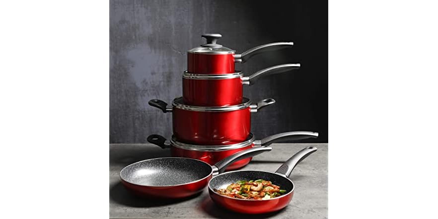 Oster Cookware Set, 10-Piece