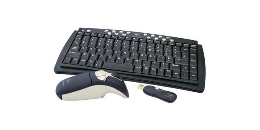 Gyration GO 2.4 Air Mouse and Compact Keyboard Suite