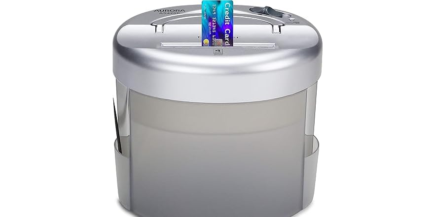 Aurora Cross-Cut Paper Shredder
