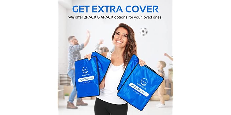 AllSett Health XXL Reusable Gel Ice Packs