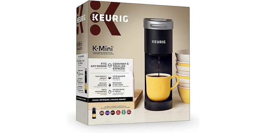 Keurig Matte Black K-Mini Dispenser