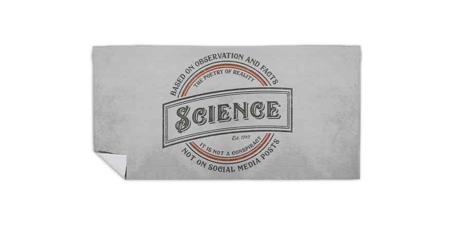 Old-Timey Science Beach Towel