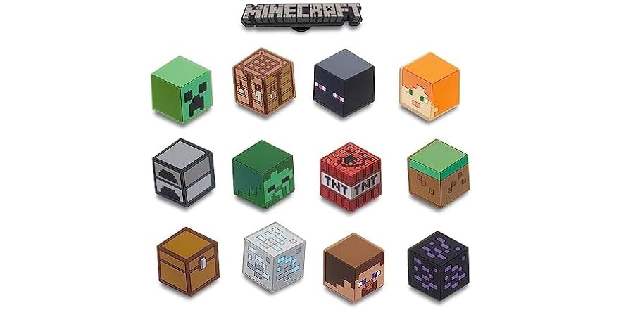 Crocs Jibbitz 13-Pack Minecraft Charms