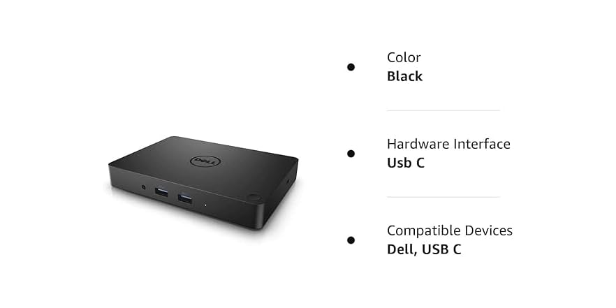 Dell WD15 Monitor Dock 4K with 130W