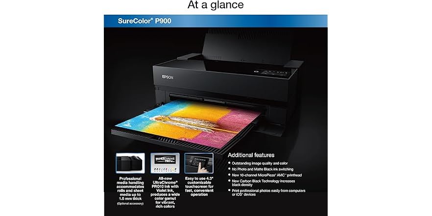Epson SureColor P900 17" Photo Printer