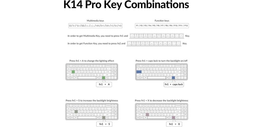 Keychron K14 Pro Wireless Mechanical Keyboard