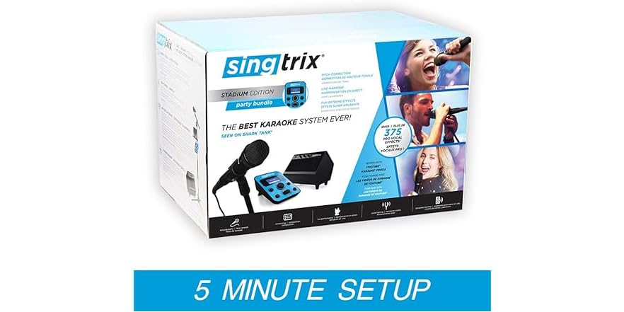 Singtrix Portable Karaoke Machine