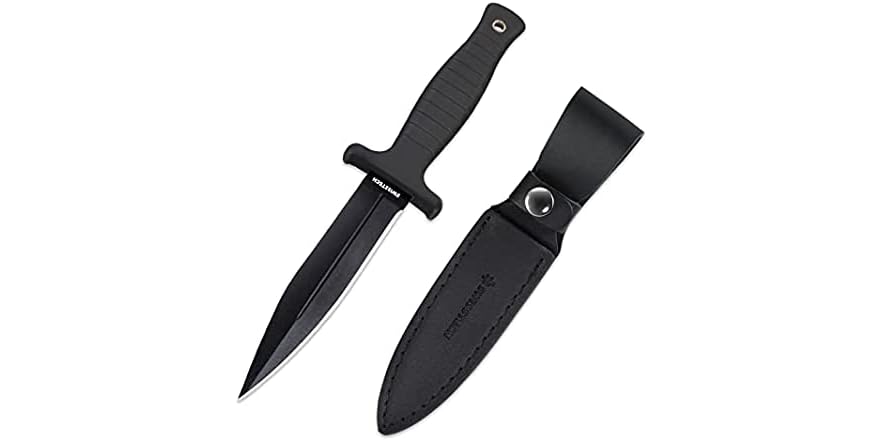 SWISS+TECH Fixed Blade 9-In Survival Knife