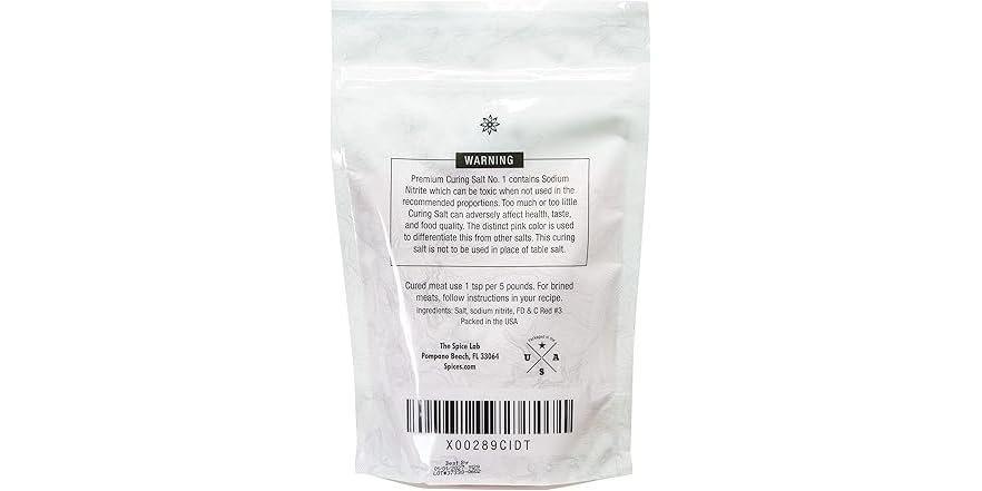 The Spice Lab Curing Salt No. 1 (1 lb)