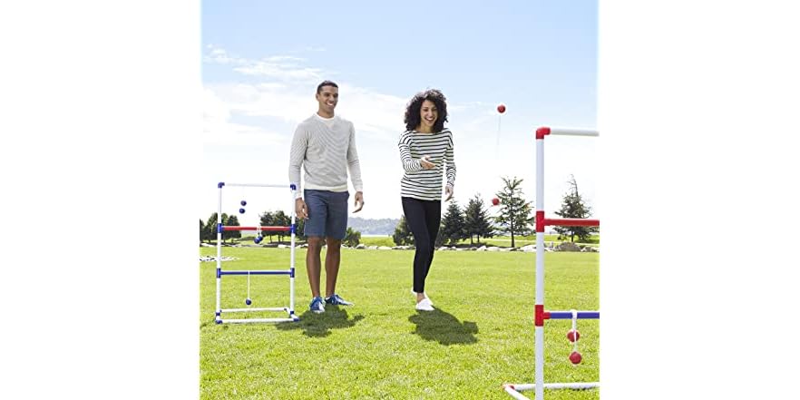 Amazon Basics Ladder Toss Lawn Game Set
