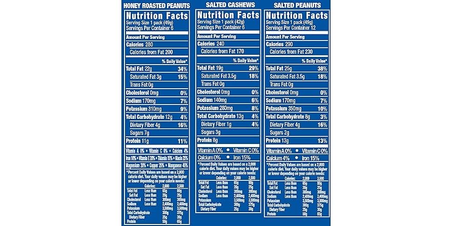 (24 pk) PLANTERS Variety Packs