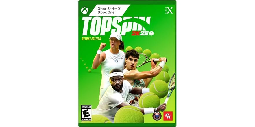 Top Spin 2K25 Deluxe Edition