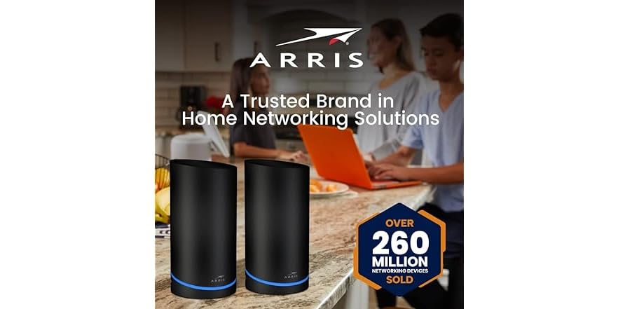 ARRIS Surfboard mAX 6E W161 Tri-Band Mes