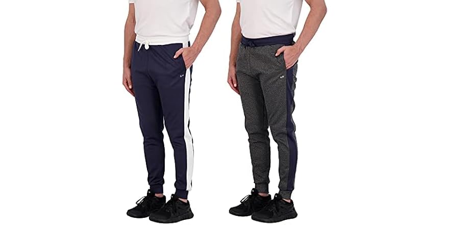 Unipro Mens 2 Pack Jogger Sweatpants