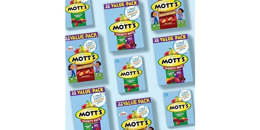 Mott's Fruit Flavored Snacks, Assorted Fruit