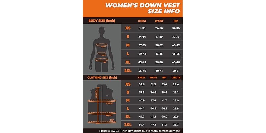 ORORO Heated Vest -Slim Fit (M)