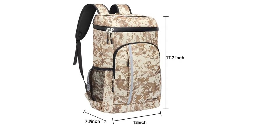 SEEHONOR Camo Insulated Cooler Backpack