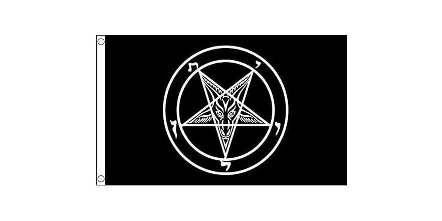 AZ FLAG Baphomet Church of Satan Flag
