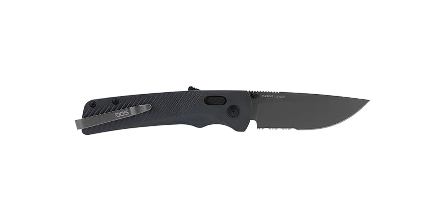 SOG Flash AT Serrated Pocket Folding Knife
