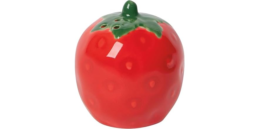 Jubilee Berry Sweet Salt and Pepper Stoneware Shakers