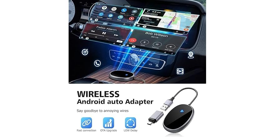 Wireless Android Auto Car Adapter