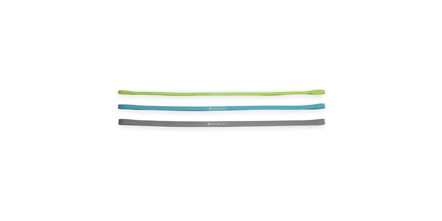Gaiam Resistance Training Workout Bands 3PK