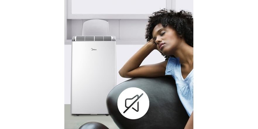 MIDEA 14,000 BTU Duo Smart Portable AC (550sqft)