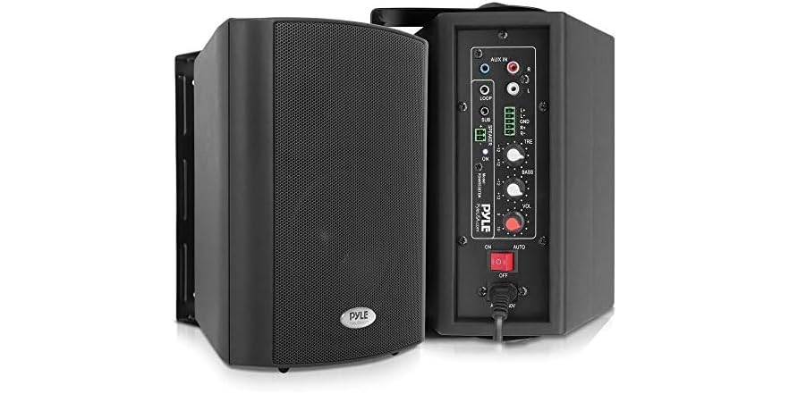 Pyle Wall Mount Home Speaker System (Pair)