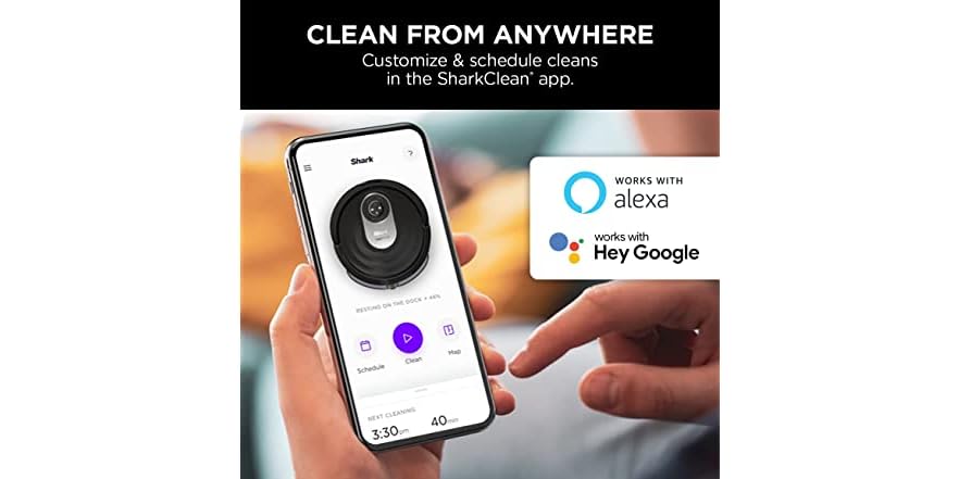 SHARK AI 2-in-1 Robot Vacuum & Mop (Open Box)