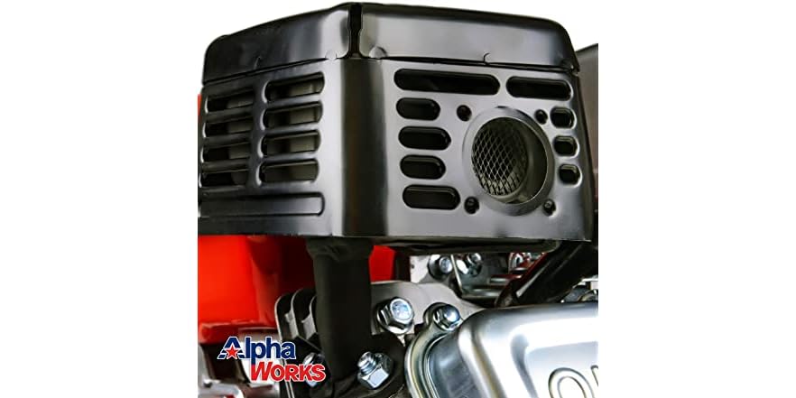 AlphaWorks Gas Engine 7HP Motor Horizontal 4 Stroke