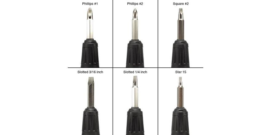SKIL Chrome Retract-A-Bit Screwdriver Set 2-Pc