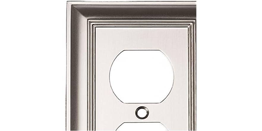 Allen and Roth Single Duplex Wall Plate