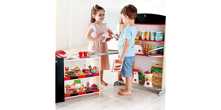 Wooden Play Shop for Kids