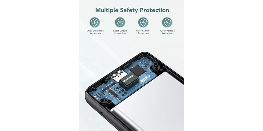 2 Pack 10000mAh Power Bank w/ Cables