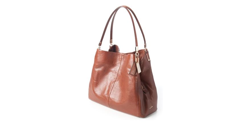 Coach Madison Small Phoebe Shoulder Bag, Brown