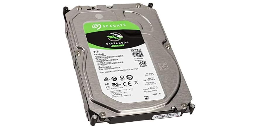 Seagate Barracuda ST2000DM008 2 TB 3.5" Internal Hard Drive - SATA