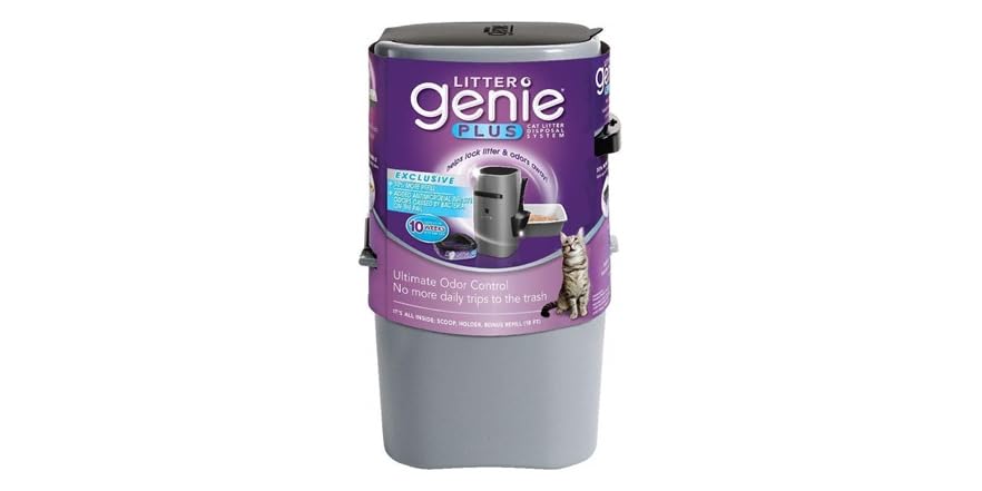 Litter Genie Plus Pail, Ultimate Cat Litter Disposal