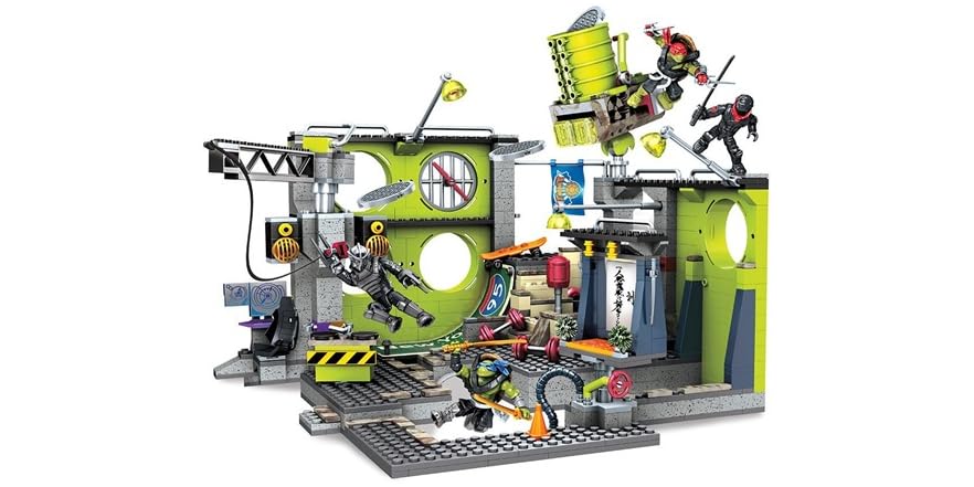 TMNT Sewer Hideout Construction Set