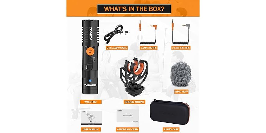 Comica VM10 PRO Video Microphone