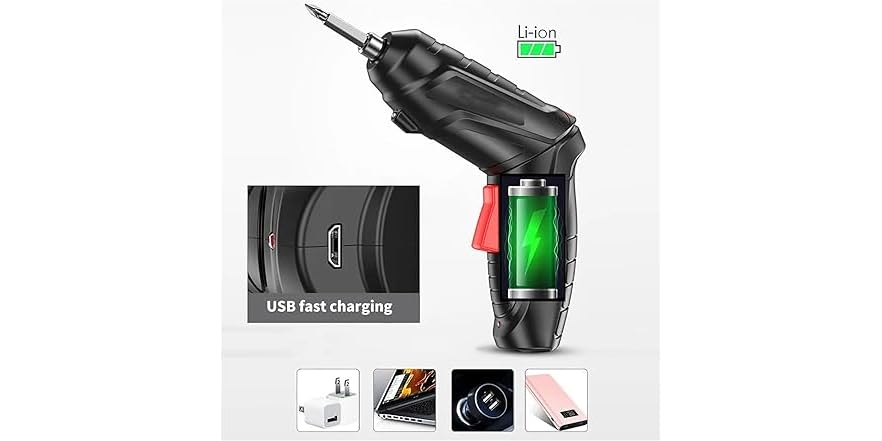 Taygate Cordless Screwdriver (47PCs)