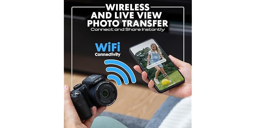 (NEW) Minolta 20 Mega Pixels 26x Optical Zoom Digital Camera with 1080p ...