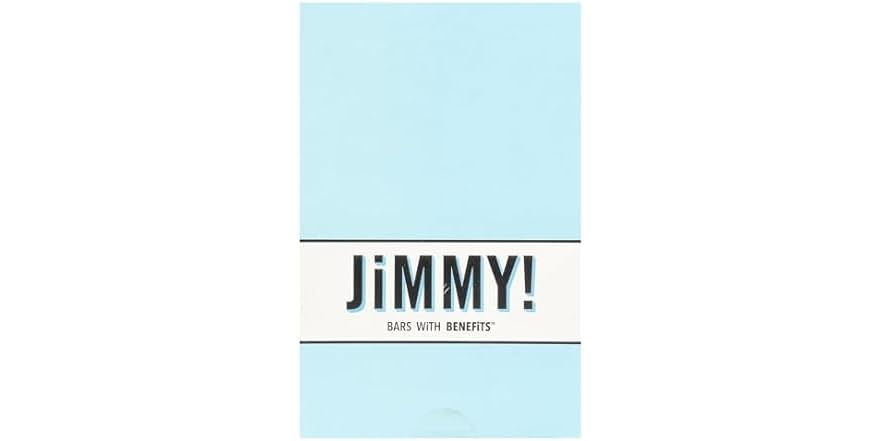 JiMMY! Bars, Cookies 'N Cream, 12 Bars