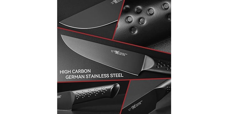 HUNTER.DUAL Knife Set with Block