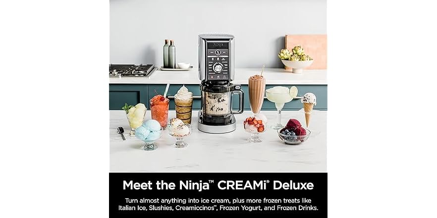 Ninja Deluxe 11-in-1 Ice Cream Maker