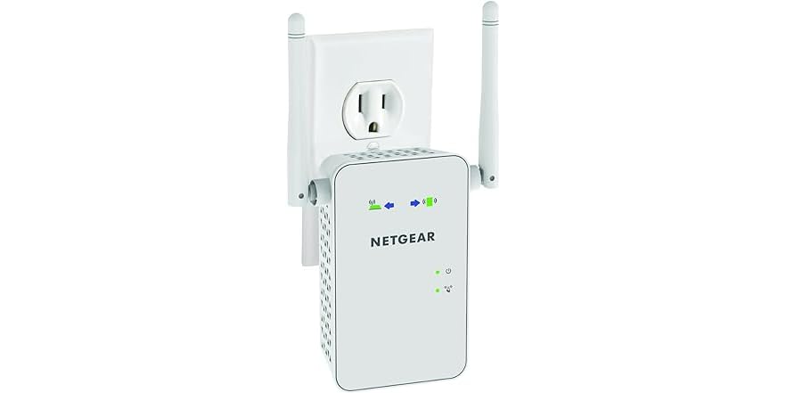 NETGEAR AC750 Dual Band Gigabit Wi-Fi Range Extender