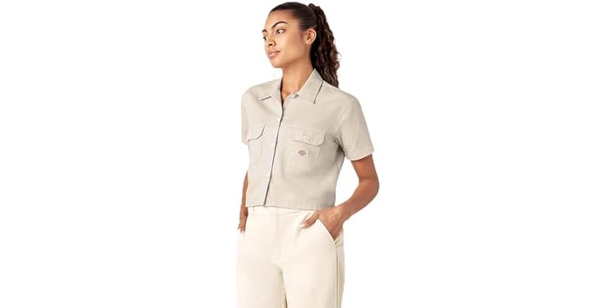 Dickies Cropped Work Shirt