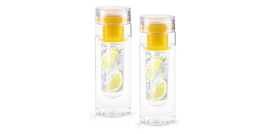 Infuze Water Bottle-2 Pack-2 Colors
