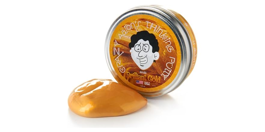 Crazy Aaron's Thinking Putty Foxfire/ Krypton/ Gold