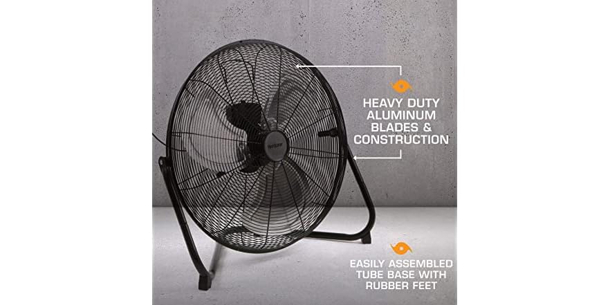 Hurricane 20-Inch Pro Series Floor Fan