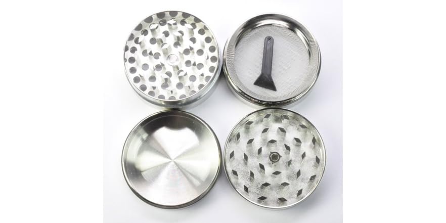 5-Piece Titanium Herb Grinder, 5 Colors